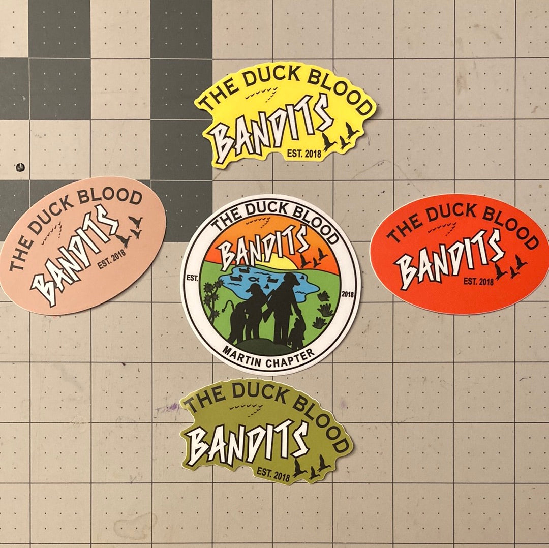 Stickers – Duck Blood Bandits Paracord